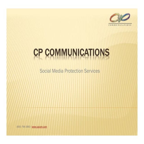 Social Media Identity Protection Services