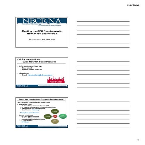 CPC Program Requirements | PDF