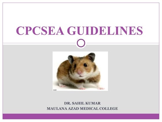 CPCSEA guidelines for lab animal facility | PPTX | Infectious Diseases | Diseases and Conditions