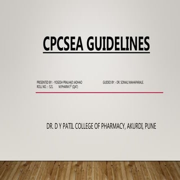 CPCSEA guidelines for lab animal facility | PPTX