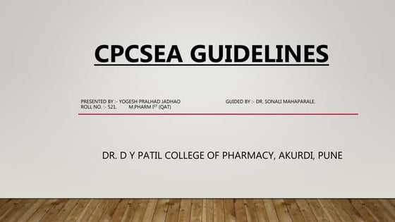 CPCSEA guidelines for lab animal facility | PPTX | Infectious Diseases ...