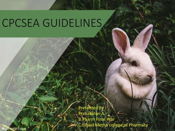 CPCSEA guidelines for lab animal facility | PPTX | Infectious Diseases | Diseases and Conditions