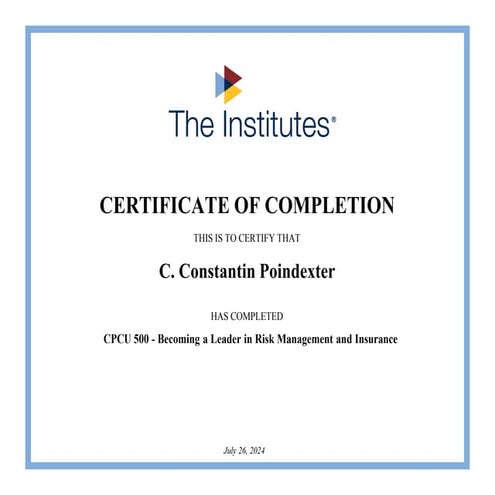 CPCU 500 Becoming a Leader in Insurance.pdf