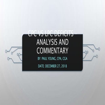CPC vs LPC: Deficits and Surplus Analysis | PPT