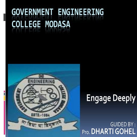 Cpdp engage deeply | PPT