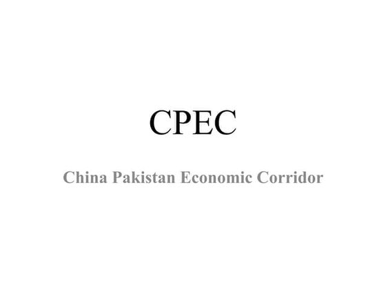 China Pakistan Economic Corridor(CPEC).pptx