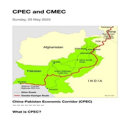 China-Pakistan Economic Corridor (CPEC): Route, Impact, & Geopolitical ...