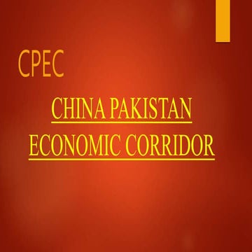 Cpec( m.ehsan) | PPT