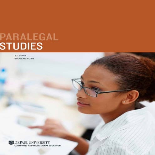 Paralegal Studies Certificate Program | PDF