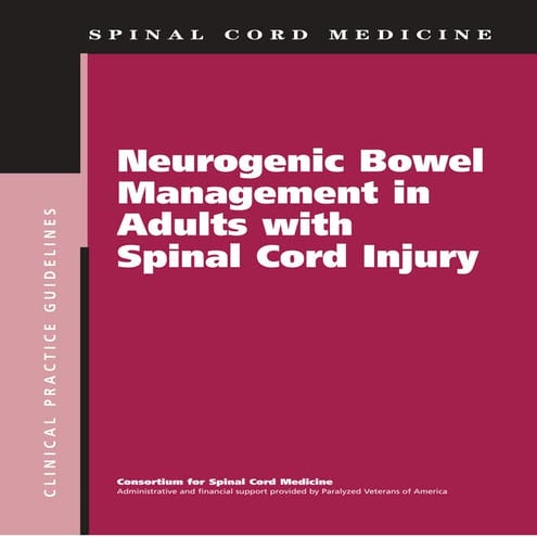 Cpg neurogenic bowel | PDF
