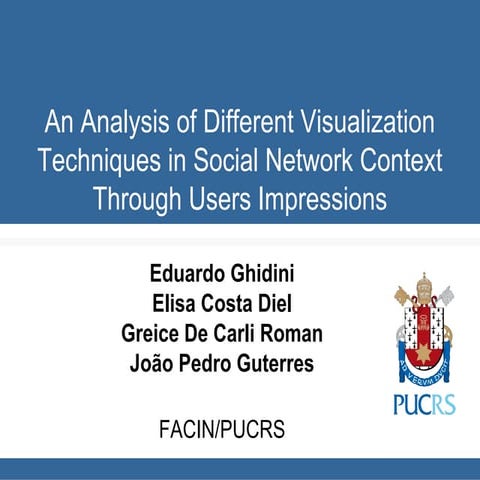 An Analysis of Different Visualization Techniques in Social Network ...