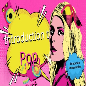 Cópia de Bold Retro Introduction to Pop Art Presentation .pptx