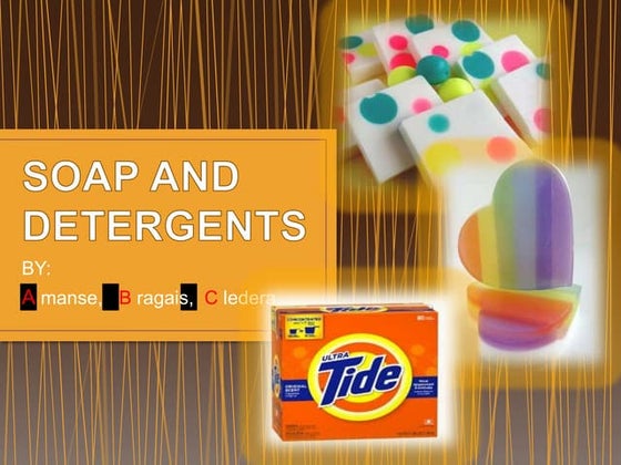 Soapless detergent | PPTX
