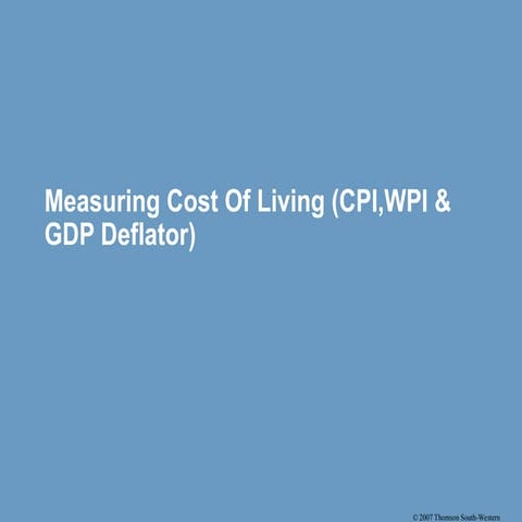 CPI WPI DEFLATOR.ppt00000000000000000000 | PPT
