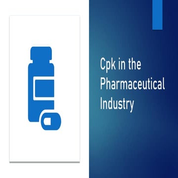 Cpk process capability used in pharma .pdf