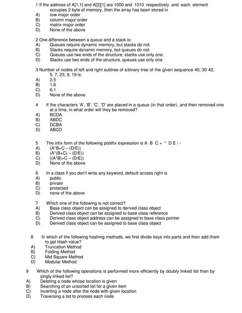 Computers basic mcq questions 3 | PDF