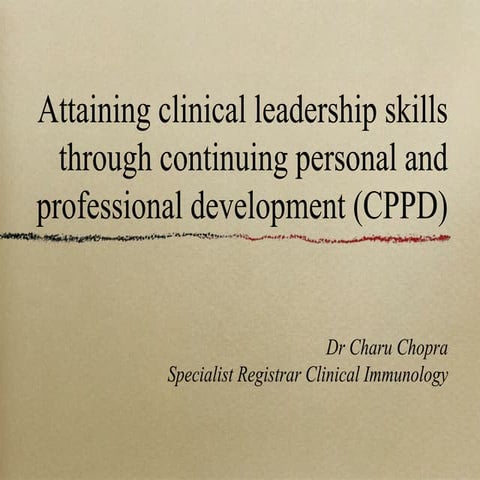 Cppd leadership | PPT