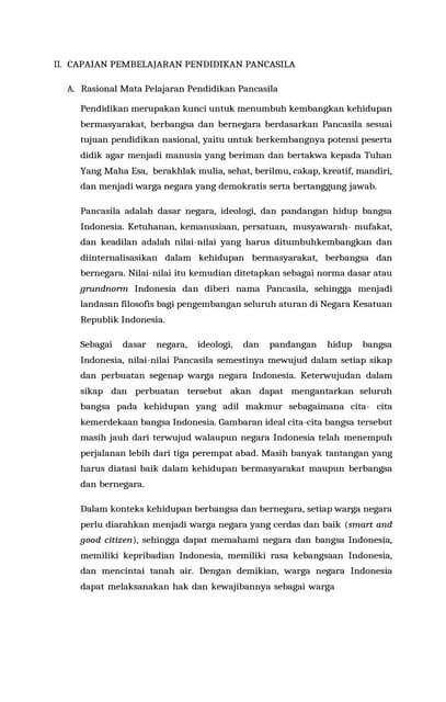 Makalah pendidikan pancasila penerapan nilai pancasila sebagai pendidikan karakter | PDF