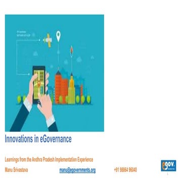 Innovations in Governance | PPTX | Business Utilities | Business