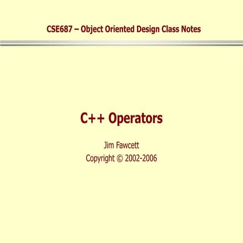 CppOperators.ppt