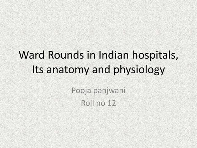 ward round participation.pptx