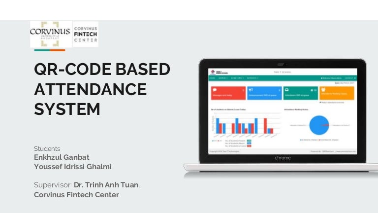 QR-code based attendance system