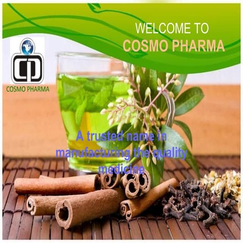 Cosmo Pharma International (pvt.) ltd. | PPT