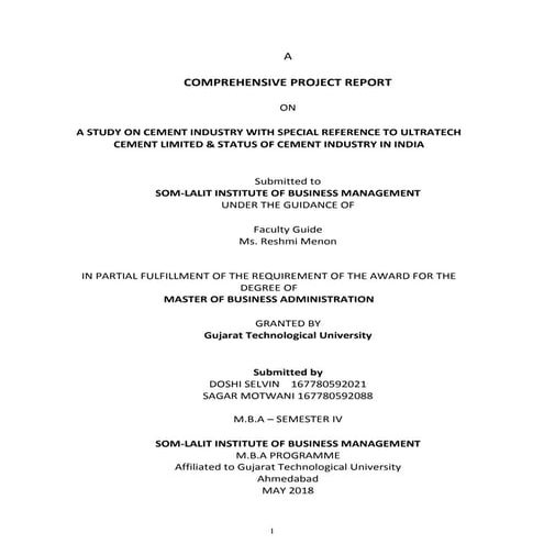 comprehensive report | PDF