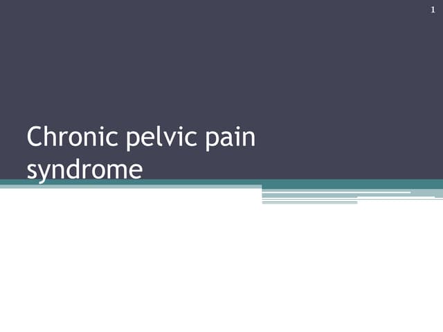 Prostatitis Pptx