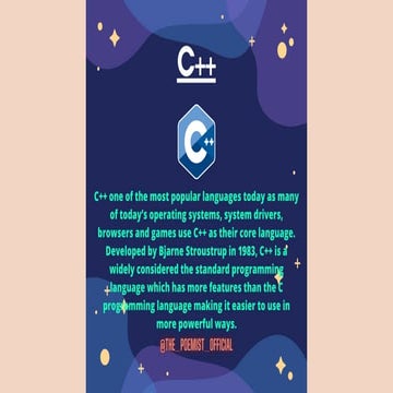 C++ Presentation for School and College. Advantages and Disadavantages ...