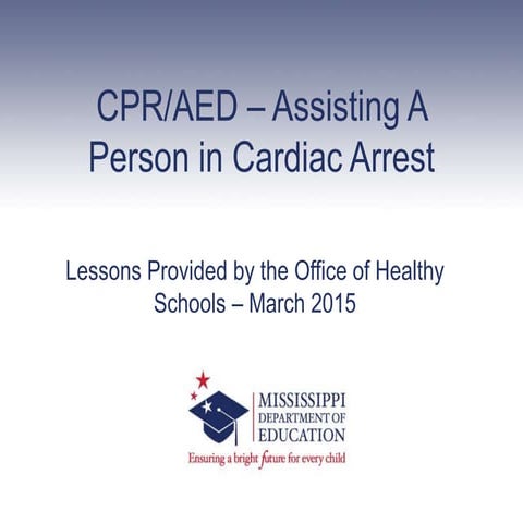 How to use an Automated External Defibrillator (AED) | PPTX