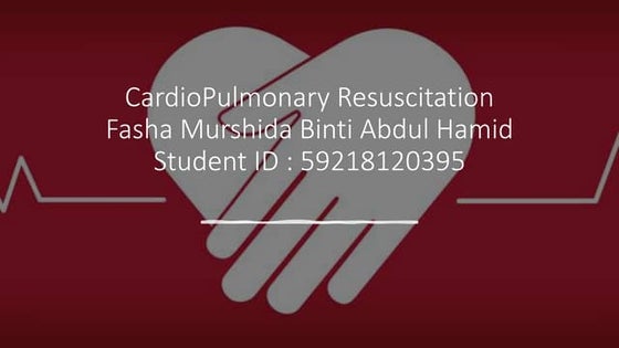 Code blue management | PPTX | First Aid | Injuries