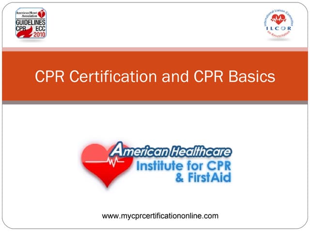 First Aid & CPR | PPT