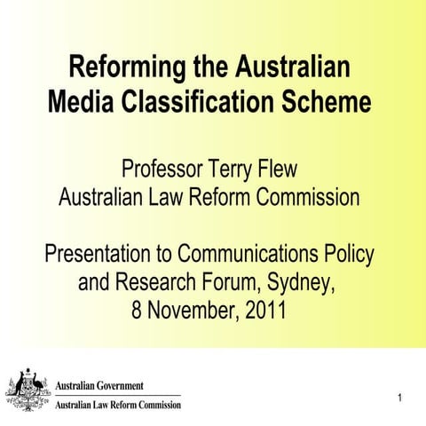 Cprf presentation sydney 8 november_flew | PPT
