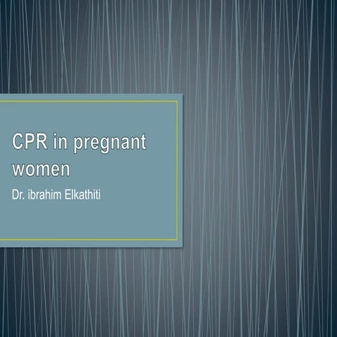 CPR in pregnant women anesthesia and ER.pptx
