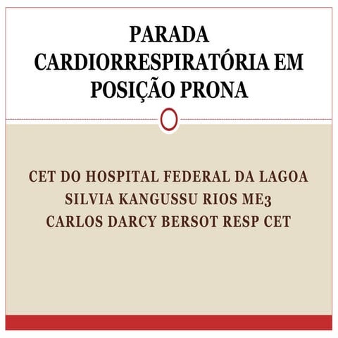 CPR in prone position | PPTX | Heart and Cardiovascular Diseases | Diseases and Conditions