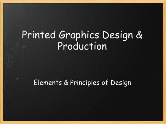 Element of design | PPT