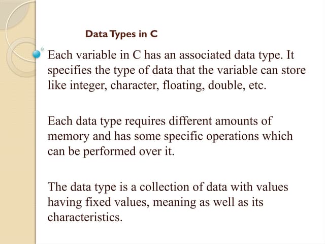 Cs3362 C Programming And Data Structures Ppt 1296