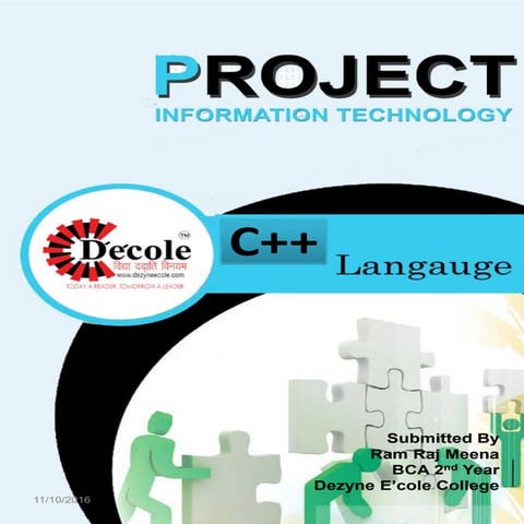 Ram Raj Meena C++ programming | PDF