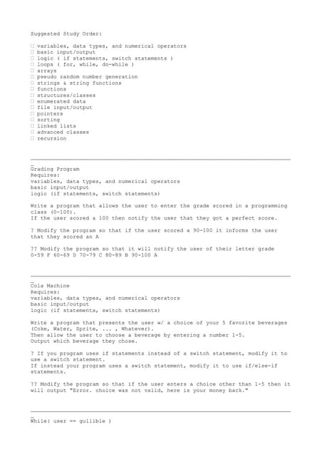 C Programming Exercise Pdf 3206
