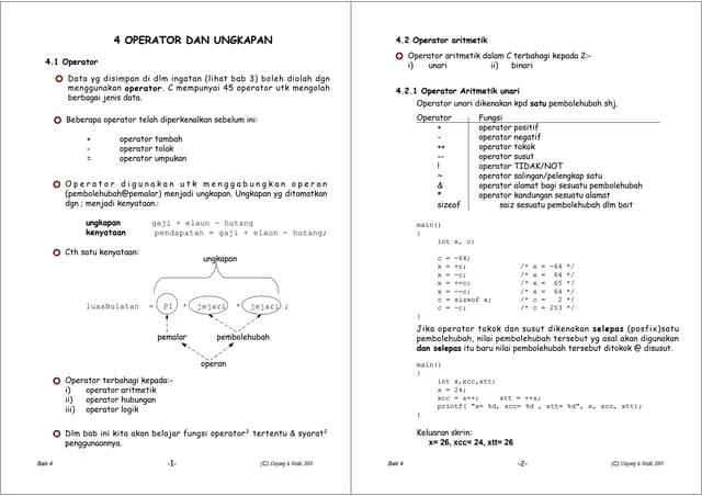 C Programming Language Notes 4 Ppt 8793