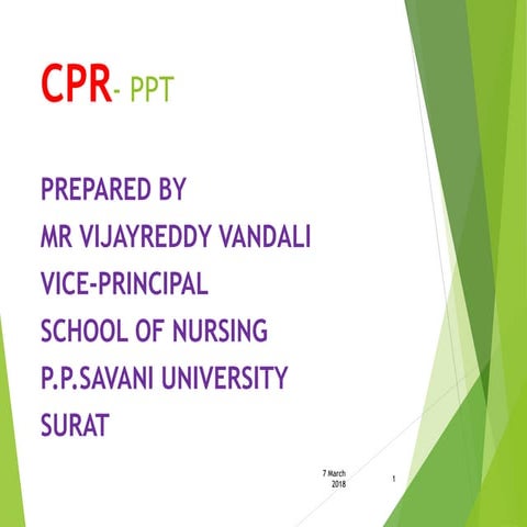 CPR ppt | PPTX