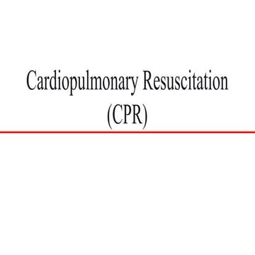 Effective CPR Practice: Techniques for High-Quality Resuscitation | PPT