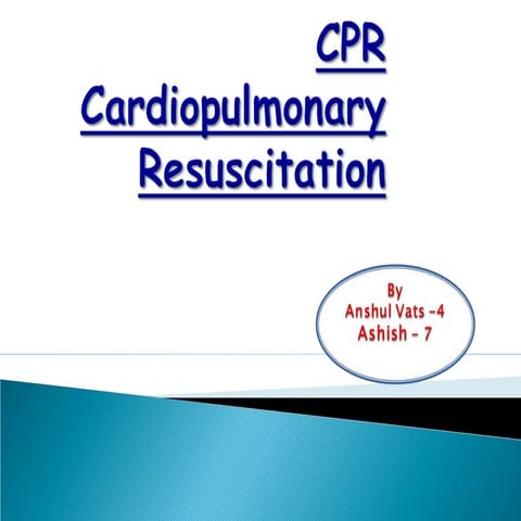 Cpr presentation | PPT
