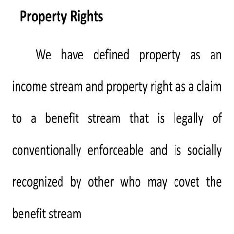 property rights | PPTX