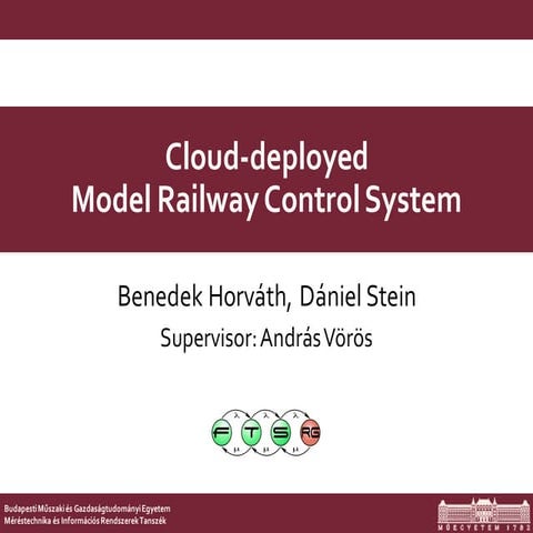 Cloud-deployed Model Railway Control System | PPT