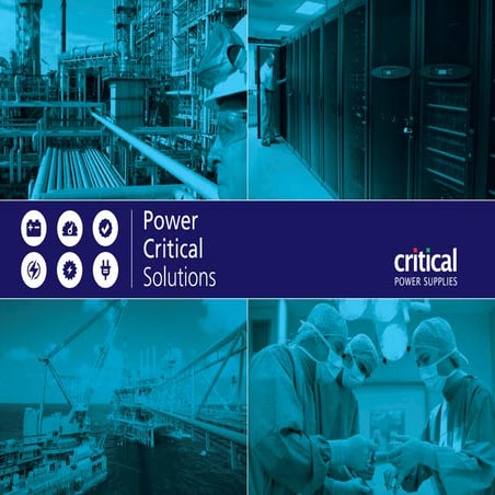 Critical Power Supplies Ltd 2014 Brochure | PDF