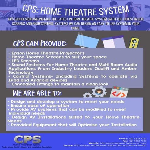 CPS: Home Theatre System | PDF | Home Entertainment Systems | Consumer ...