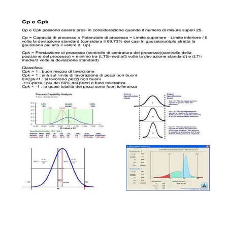 Cp e Cpk | DOC