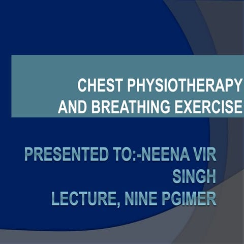 ASSESSMENT OF THE CHEST AND LUNGS | PPT